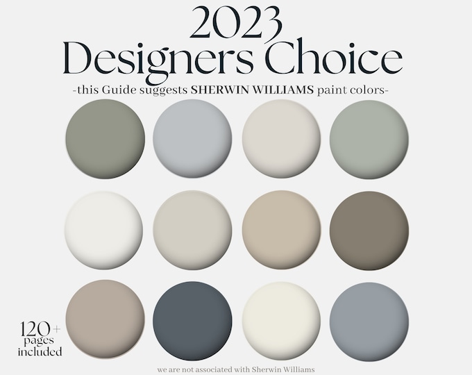 Sherwin Williams Color Designer Paint Palette: 2023 Classics Sherwin ...