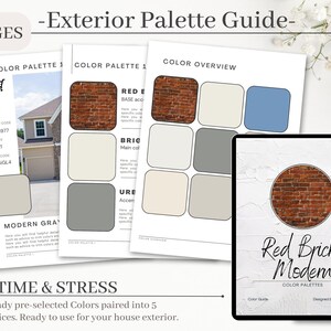 Exterior Palette Sherwin Williams Paint: Red Bricks Modern, 8 Sherwin ...