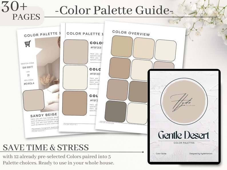 Sherwin Williams Color Palette: Gentle Desert, 12 Sherwin Williams ...