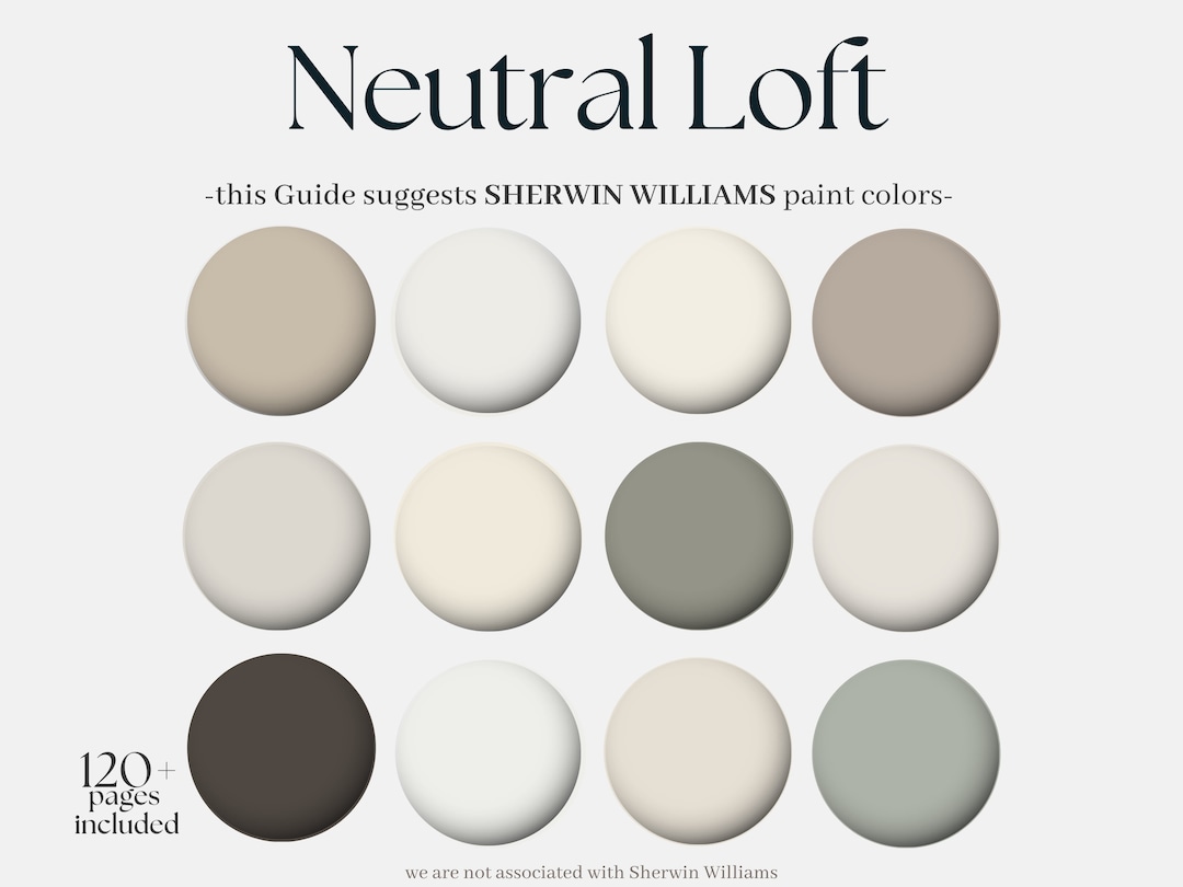 Sherwin-williams Neutral Loft Color Palette, 12 Modern Sherwin Williams ...