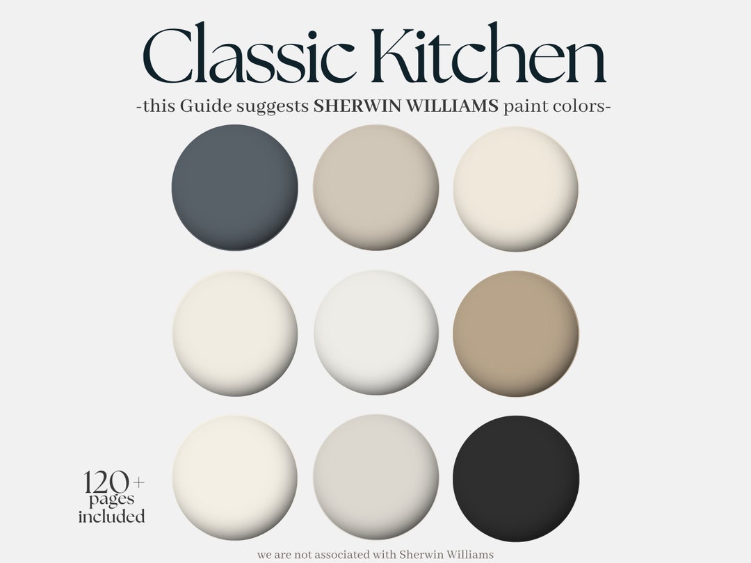 Sherwin-williams Classic Kitchen Palette, 9 Transitional Sherwin ...