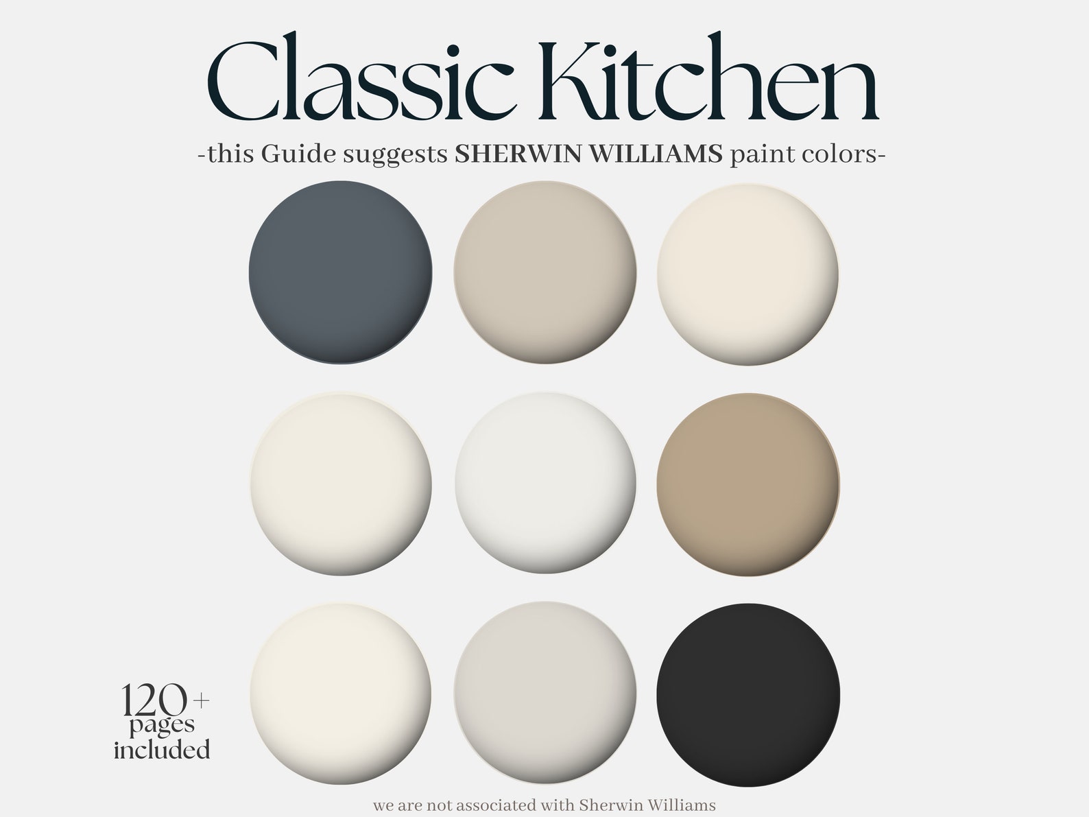 Sherwin-williams Classic Kitchen Palette, 9 Transitional Sherwin ...