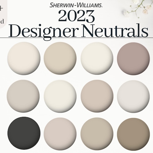 Sherwin-williams Transitional Color Palette Paint Your Whole - Etsy