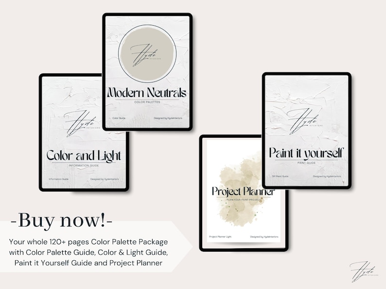 Sherwin-williams Color Paint Palette: Modern Neutrals Homely - Etsy