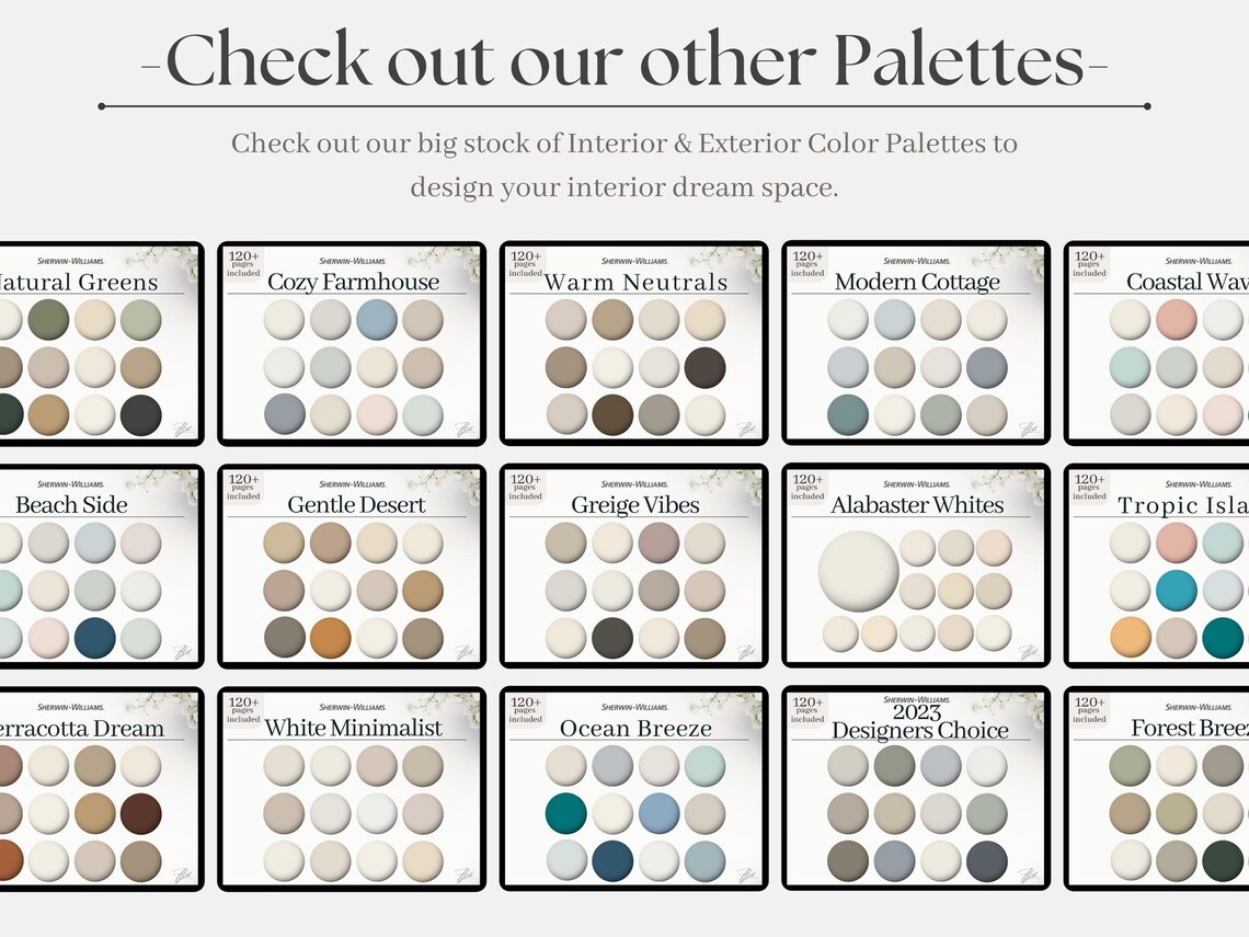 Sherwin-williams Coastal Color Palette: Shell White, 12 Sherwin ...