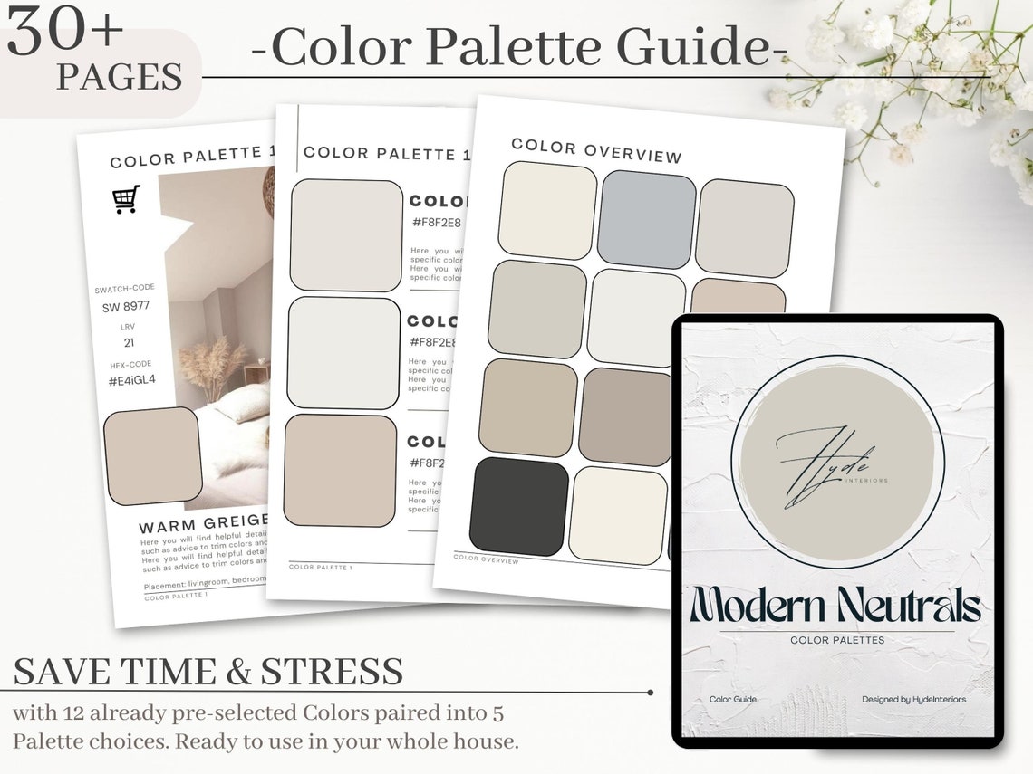 Sherwin-williams Color Paint Palette: Modern Neutrals, Homely Design ...