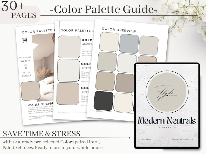 Sherwin-williams Color Paint Palette: Modern Neutrals, Homely Design ...