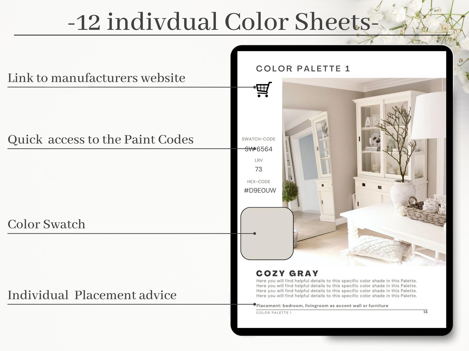 Sherwin Williams Warm Gray Color Palette, 12 Sherwin-williams Paints ...