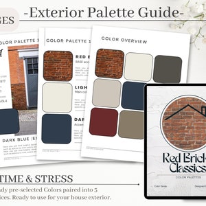 Exterior Palette Sherwin Williams Paint: Red Bricks Classic, 12 Sherwin ...