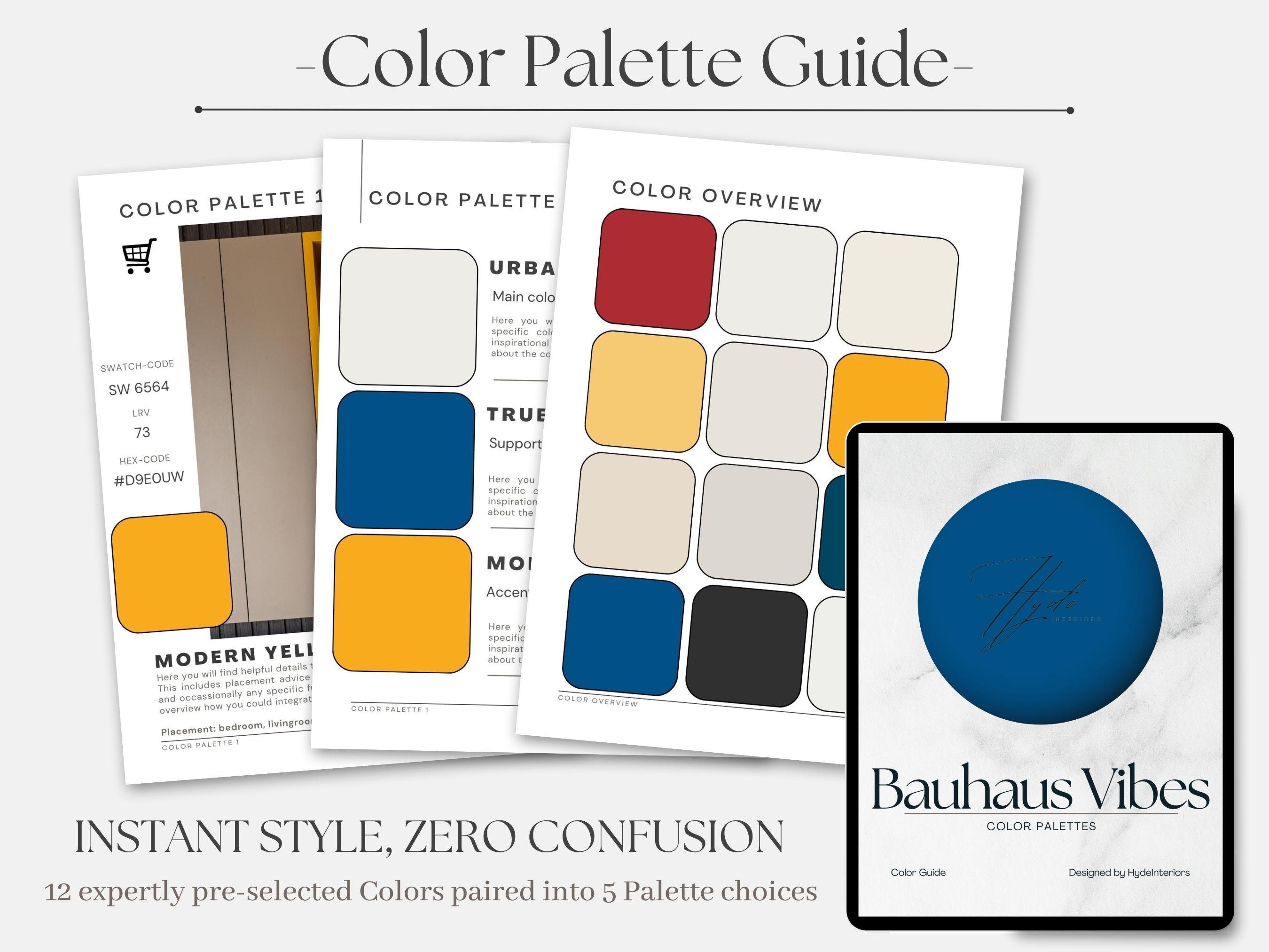 Sherwin-williams Color Palette: Bauhaus Vibes, 12 Colorful Sherwin ...