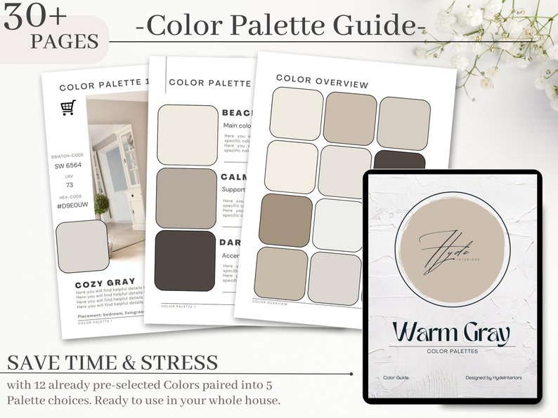 Sherwin Williams Warm Gray Color Palette, 12 Sherwin-williams Paints ...