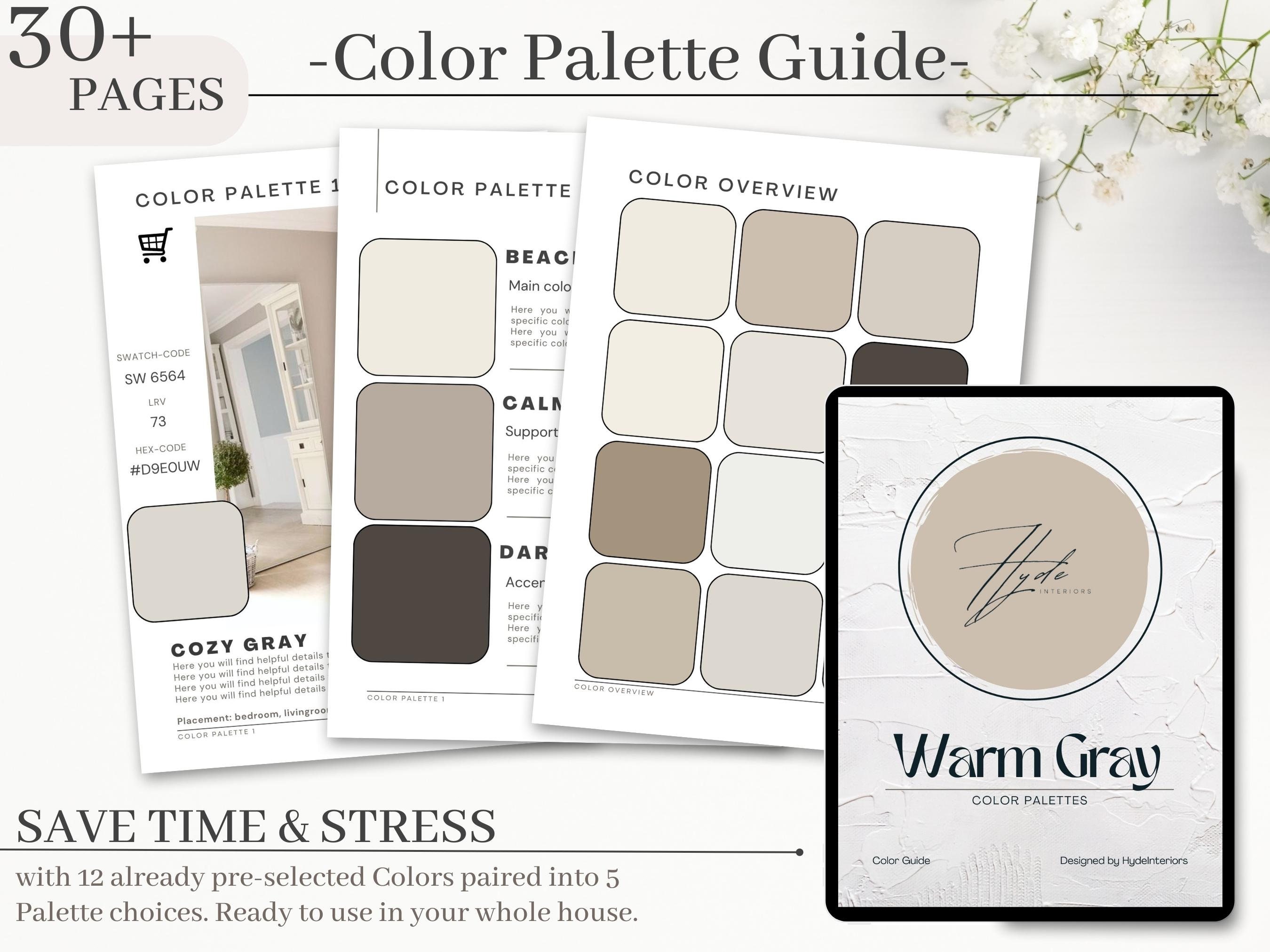 Sherwin Williams Warm Gray Color Palette, 12 Sherwin-williams Paints ...