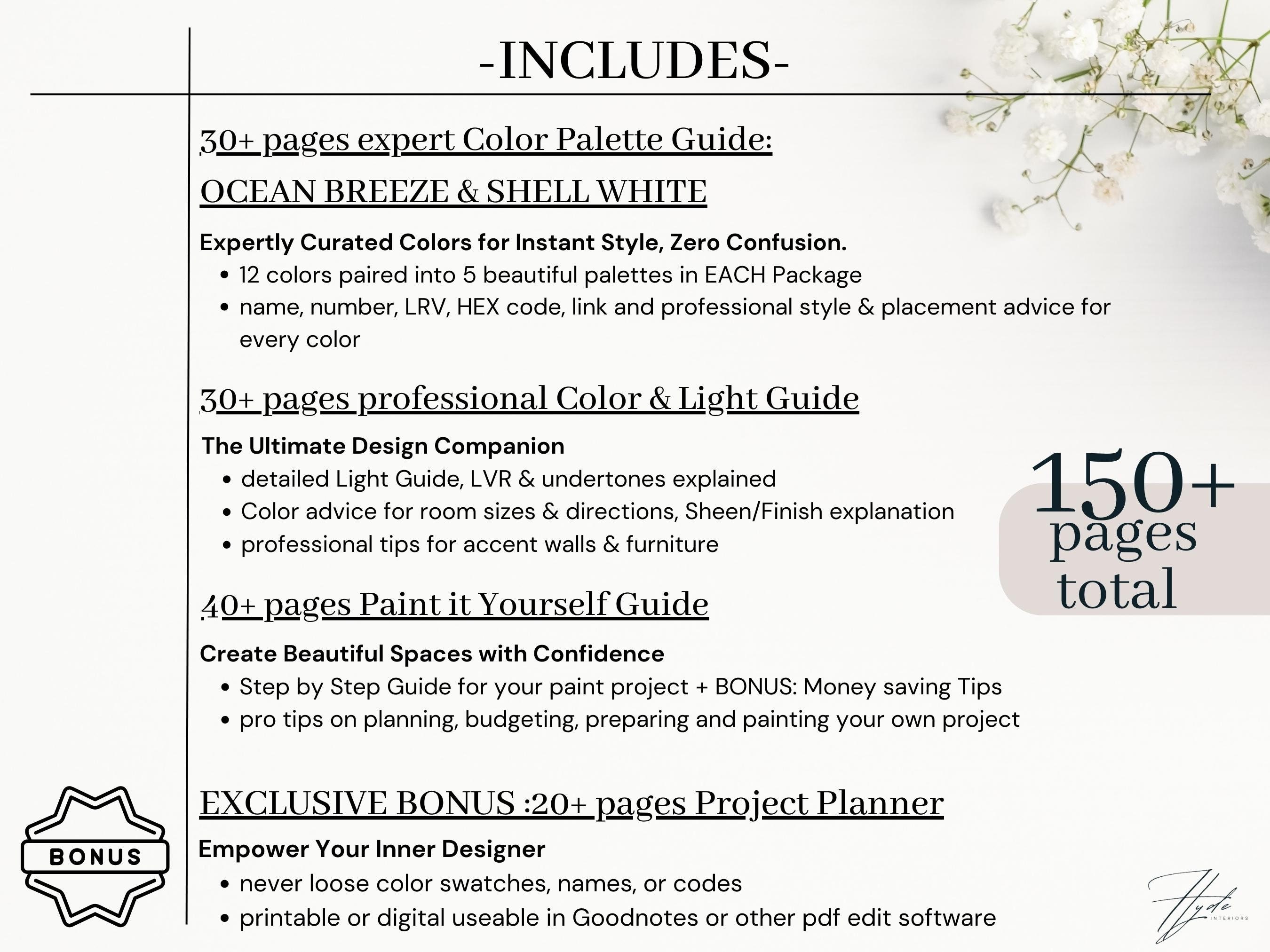 Sherwin-williams Ocean Bundle Color Palettes: Including Ocean Breeze ...
