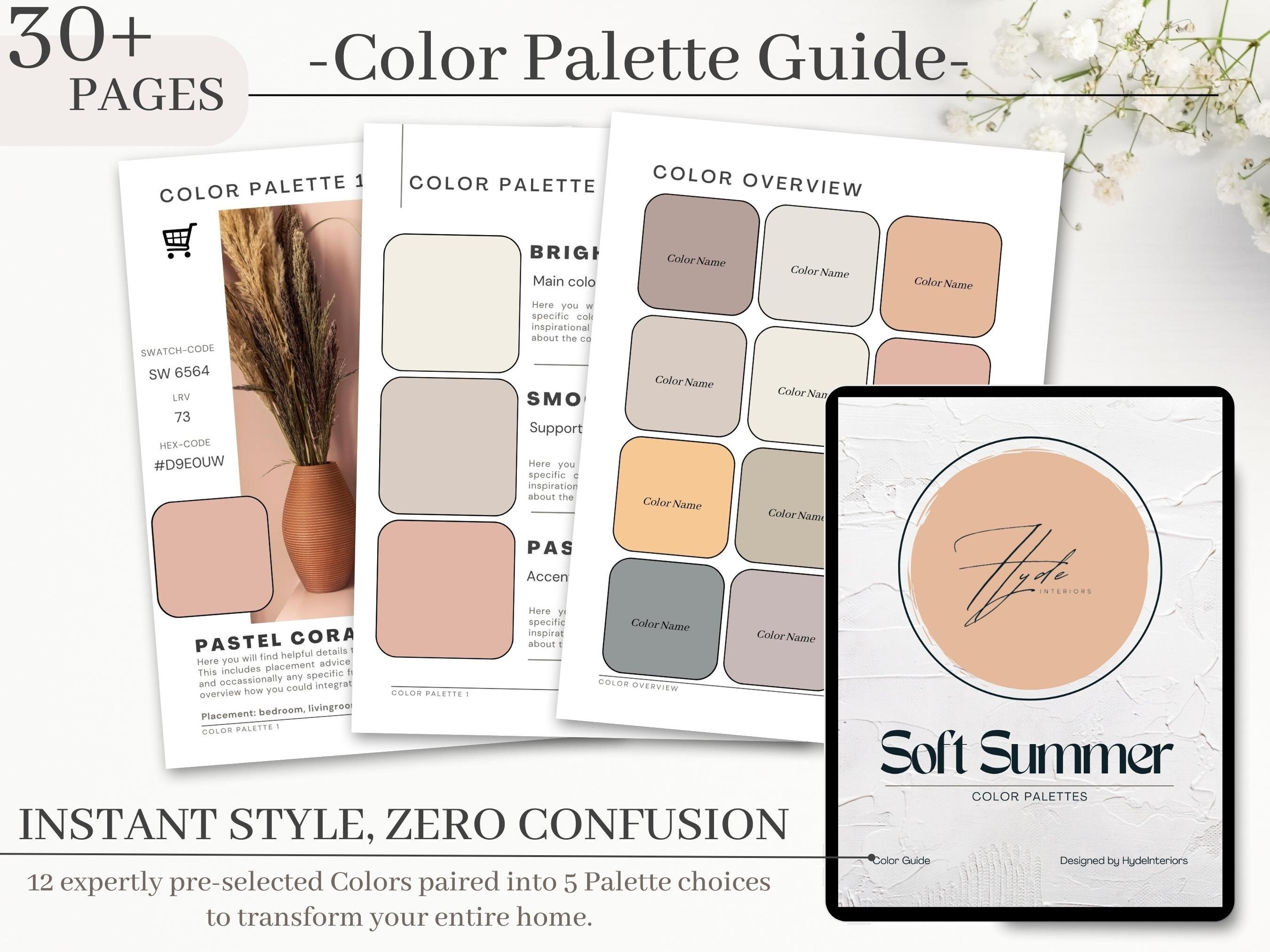 Sherwin-williams Soft Summer Color Palette, 12 Colorful Sherwin ...