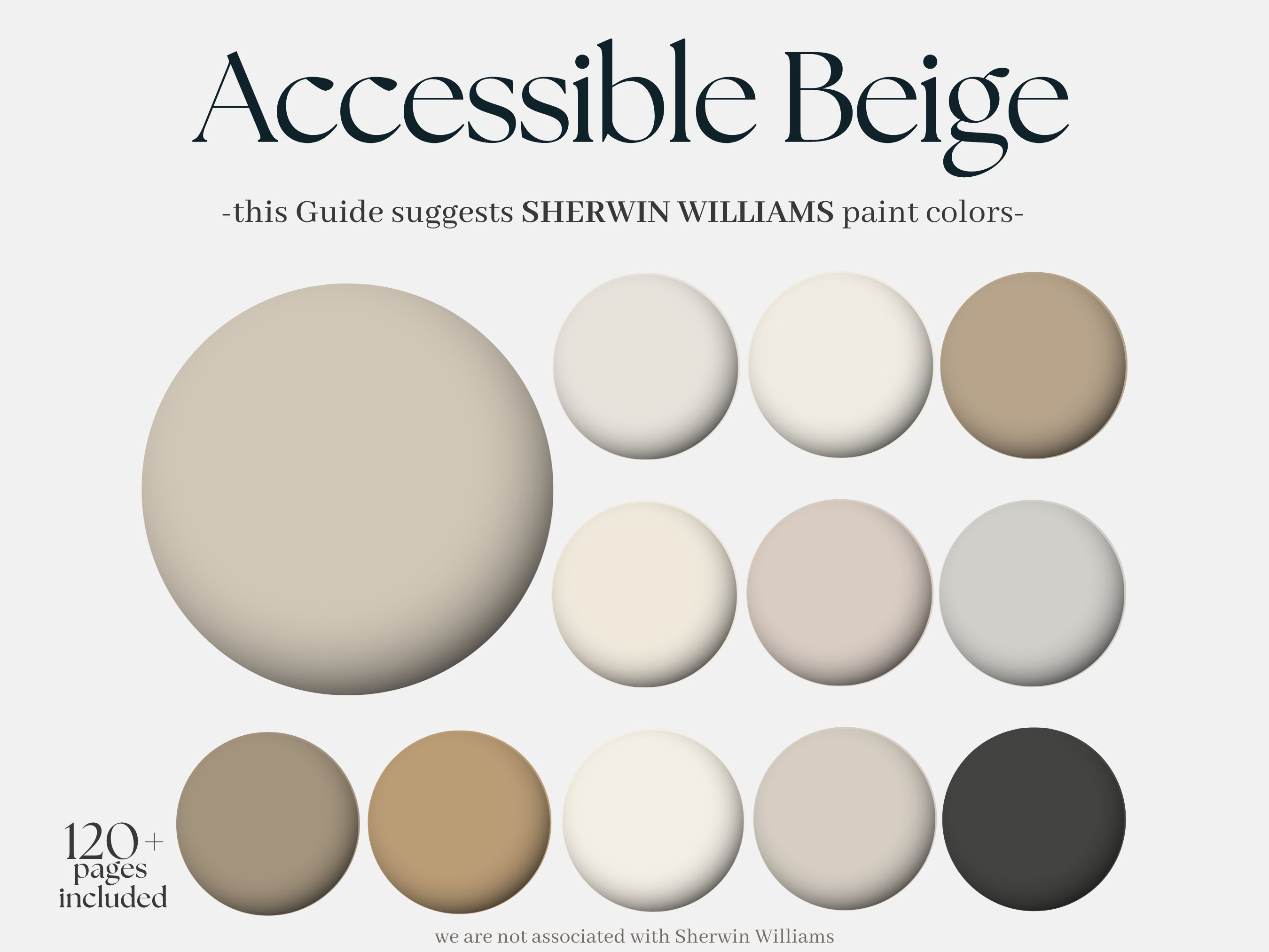 Sherwin-williams Color Paint Palette, 12 Sherwin Williams Colors ...