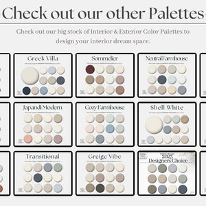 Coastal Waves Sherwin-williams Color Palette, 12 Sherwin Williams ...