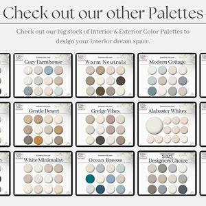 Sherwin-williams Bronze Bliss Color Palette, 12 Calm Natural Paints for ...