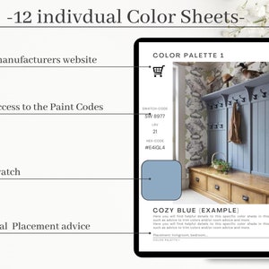 Farmhouse Alabaster Paint Palette- Sherwin Williams Colors- House Paint ...