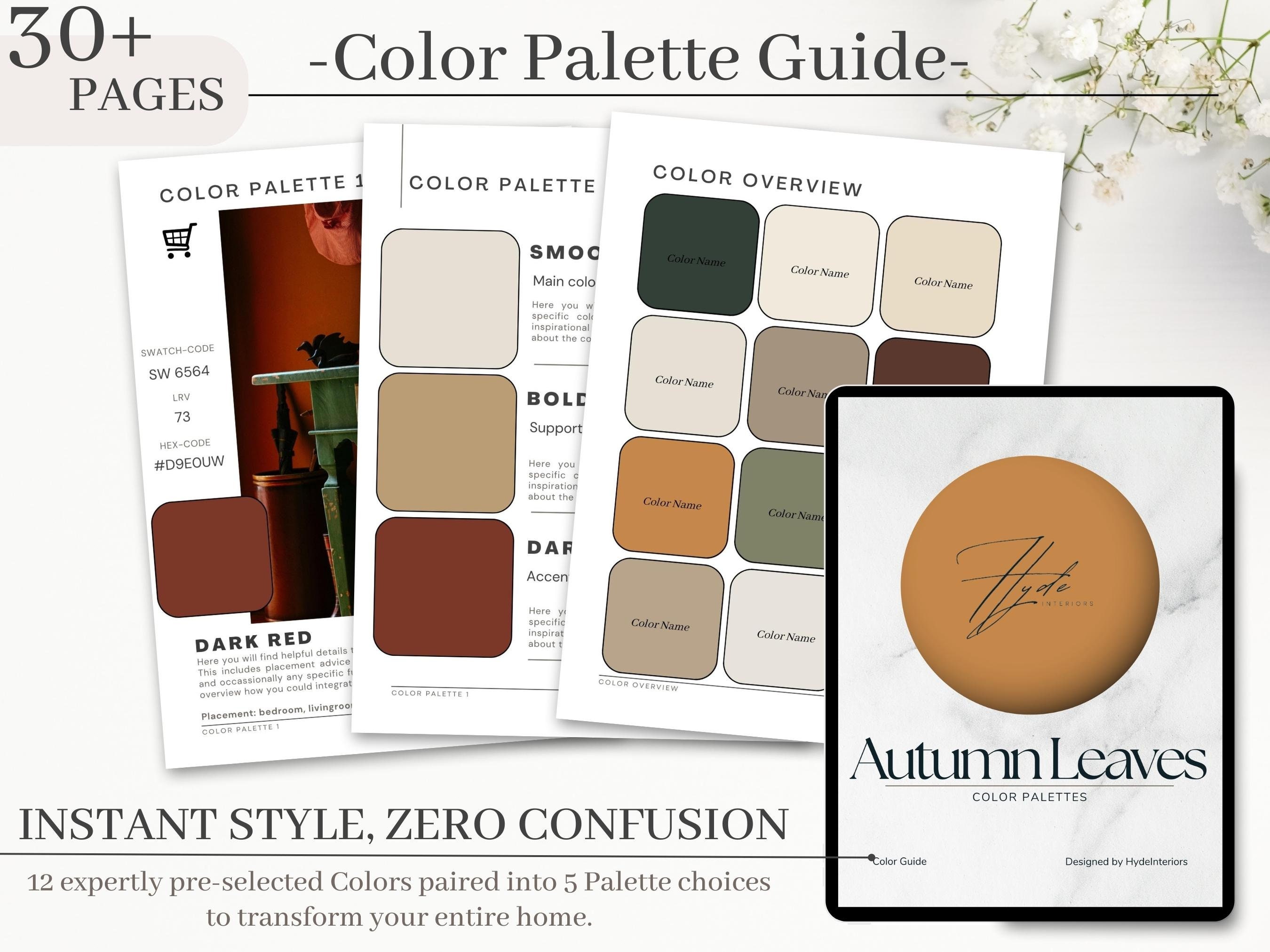 Autumn Skin Tone Color Palette