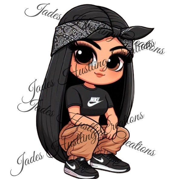 Chicana Cartoon - Etsy