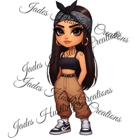 Chicana Cartoon - Etsy