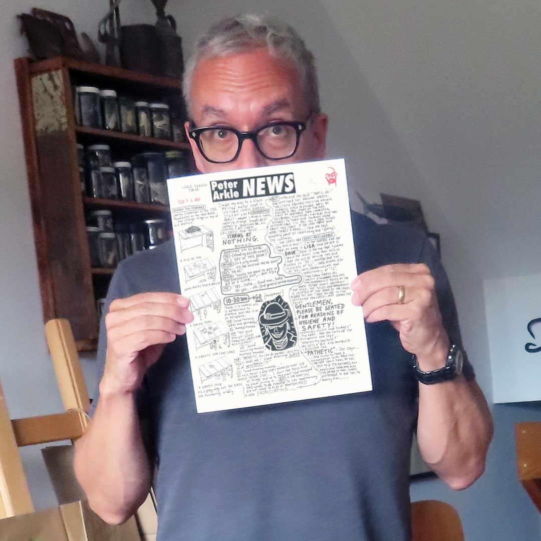 Peter Arkle News Issue 3, Feb 16 1993 - Etsy UK