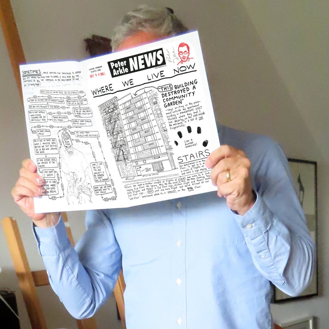 Peter Arkle News Issue 51, October 4th 2003 - Etsy UK