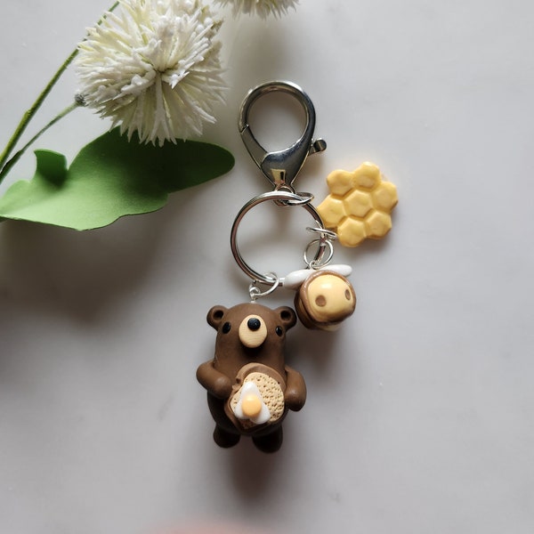 Polymer Clay Keychain - Etsy