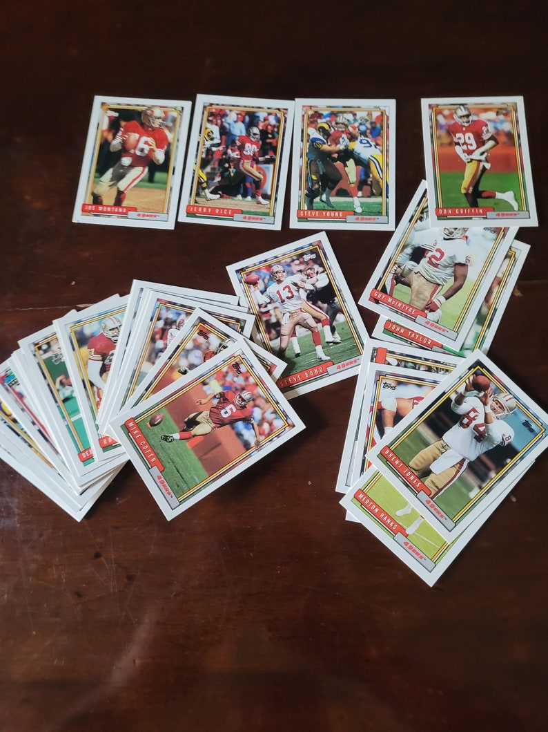 49ers Fan Collection! Montana Young Rice Lott Craig Owens Sanders Ect ...