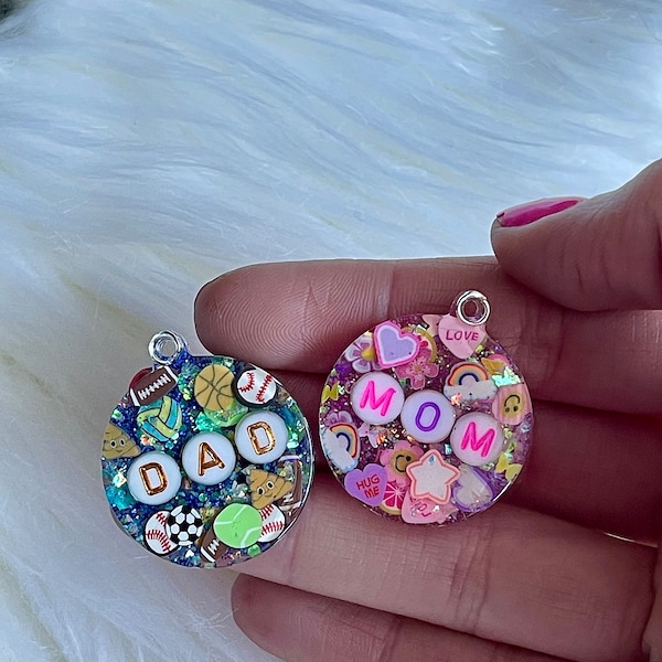 Custom Resin Keychain - Etsy