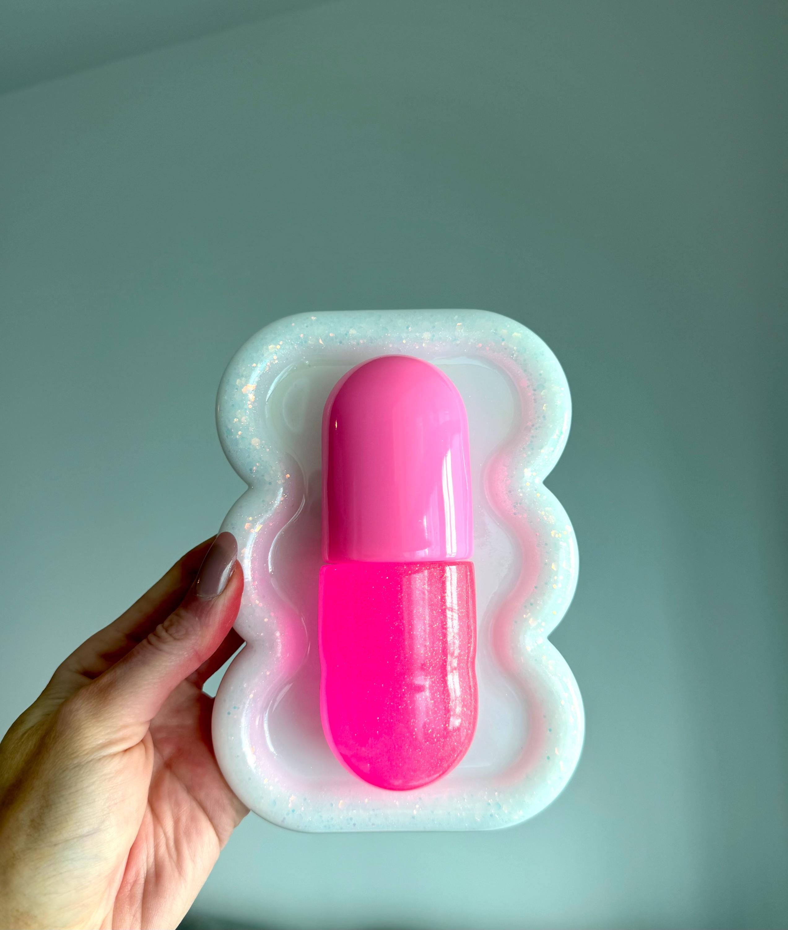 Giant Pink Pill Capsule 3D Resin Pop Art Wall Hanging - Etsy