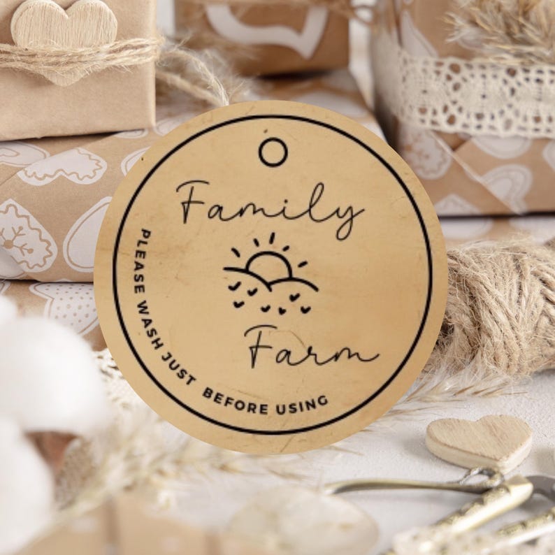 Editable Egg Handling Instructions Sticker Template, Printable Fresh ...