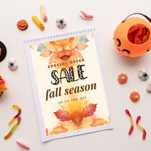 EDITABLE Fall School Event Flyer, Fall Fundraiser Flyer, PTA Fall ...