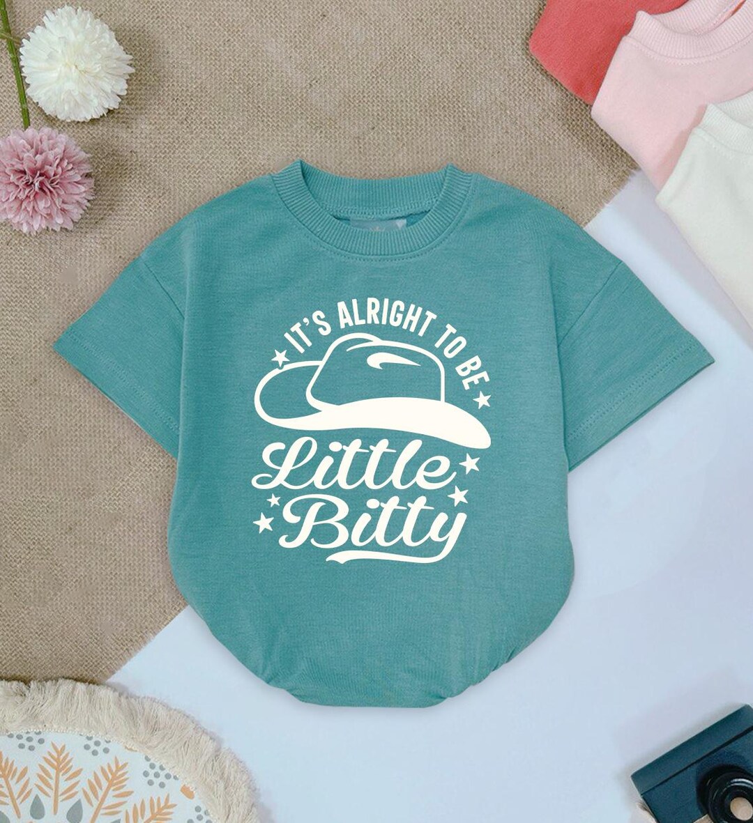 It's Alright to Be Little Bitty Baby Romper, Southern Baby, Little Bitty Toddler Shirt, Newborn ...