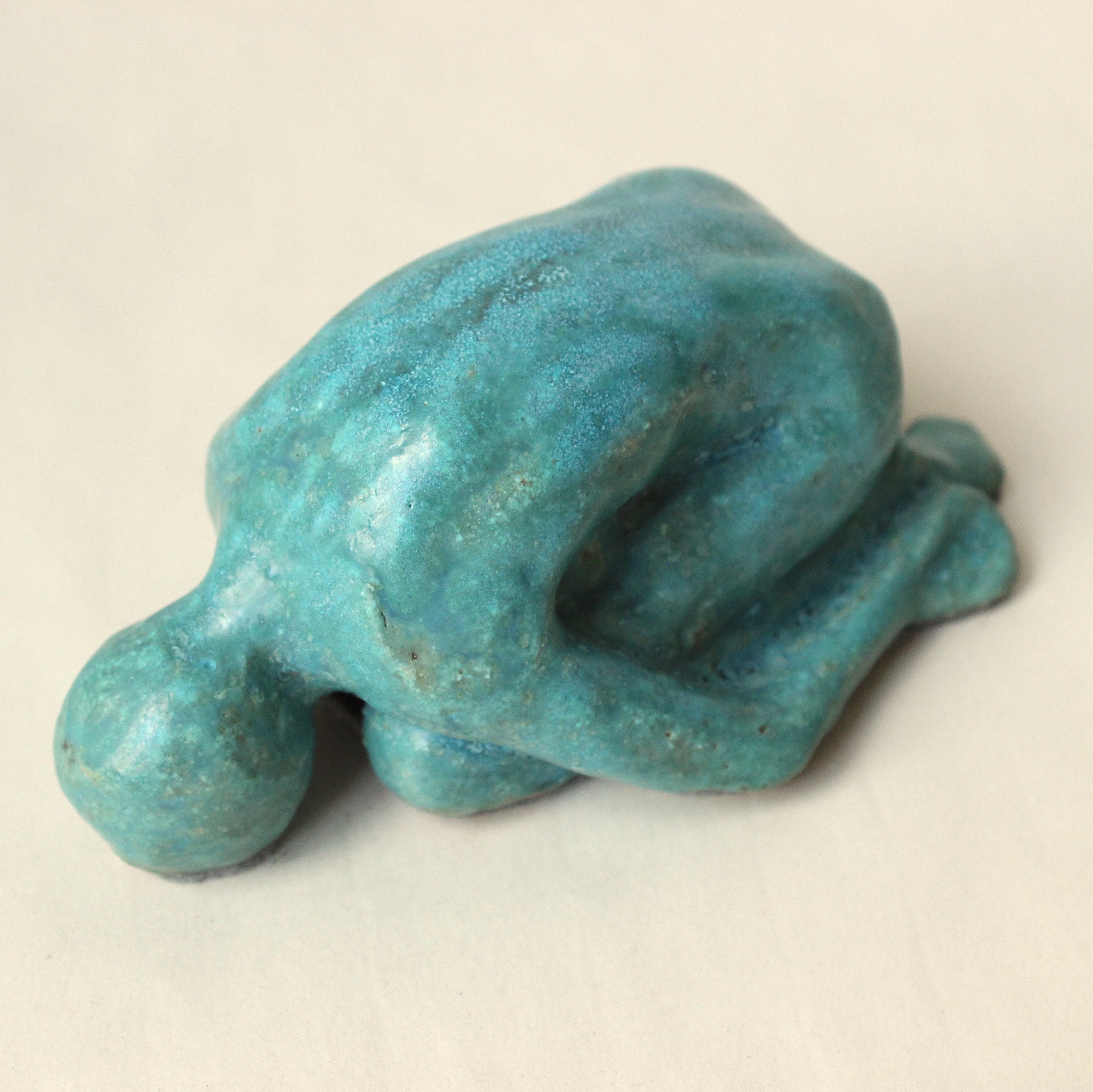 Yoga Asana Sculpture "balasana" (child's Pose). Unique, Hand Sculpted ...