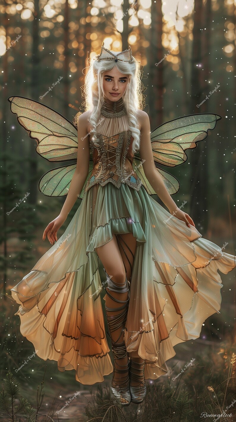 Jessica Lily the Flower Fairy. Landscape and Portrait. - Etsy