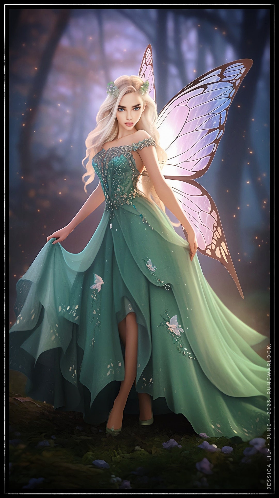 Jessica Lily the Flower Fairy - Etsy