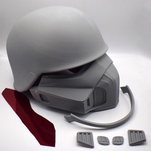 B-08 Light Gunner Helmet - Helldivers 2 - 3D Printed - Etsy UK