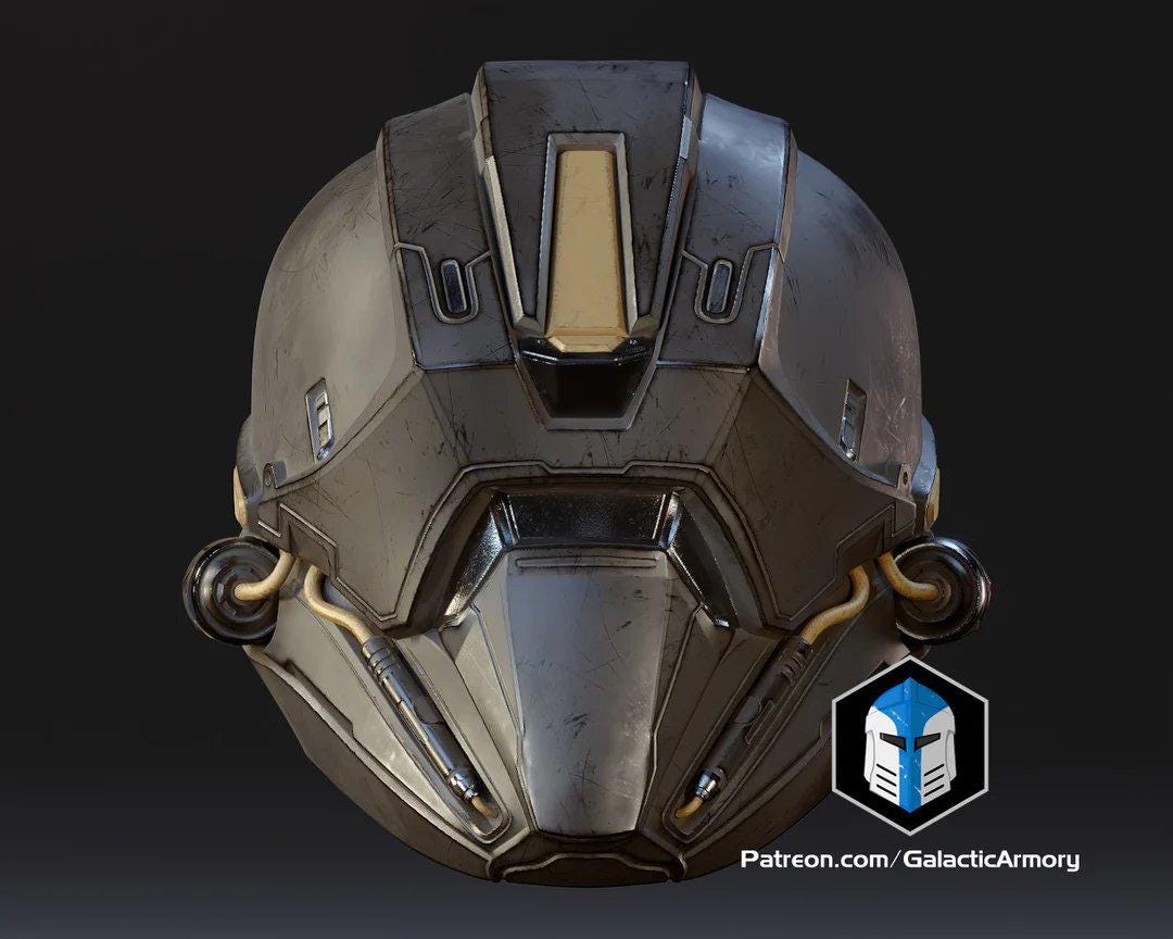 Juggernaut Helmet - Helldivers 2 - 3D Printed - Etsy