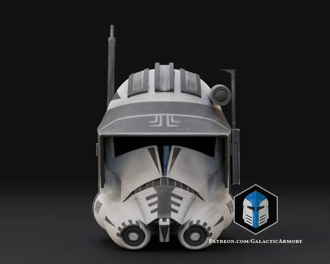 Animated Phase 2 Commander Helmet - Star Wars - 3D Printed - Etsy