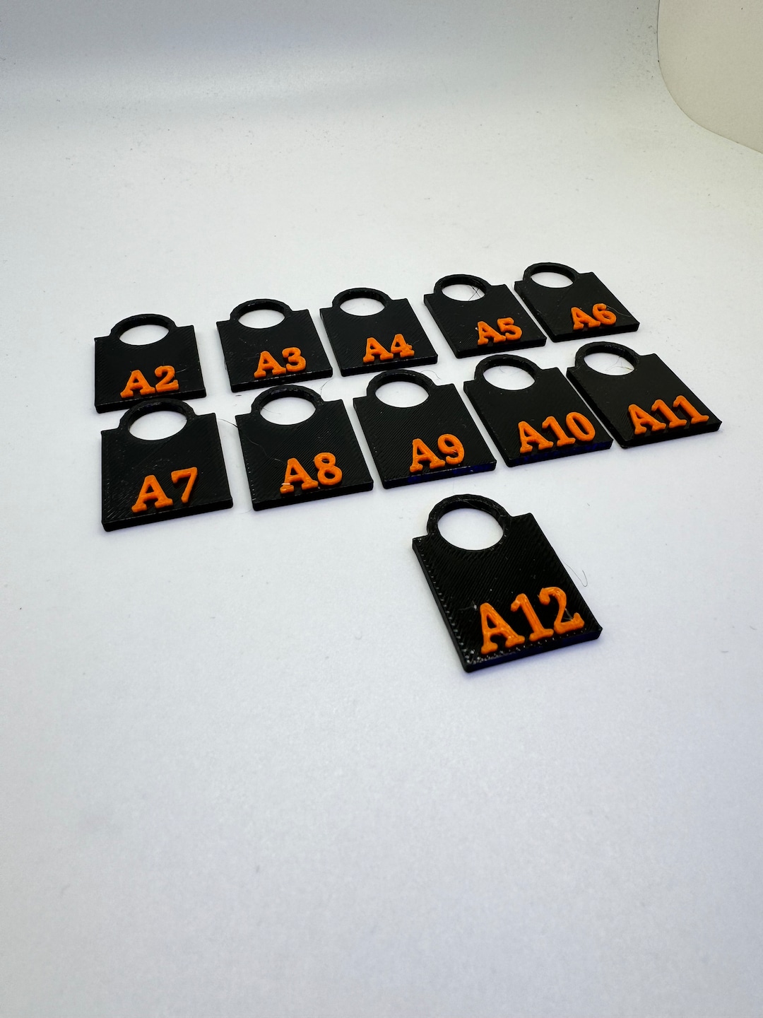 Customizable Bright Coral Frag Tags / Dividers 72 Pieces - Etsy