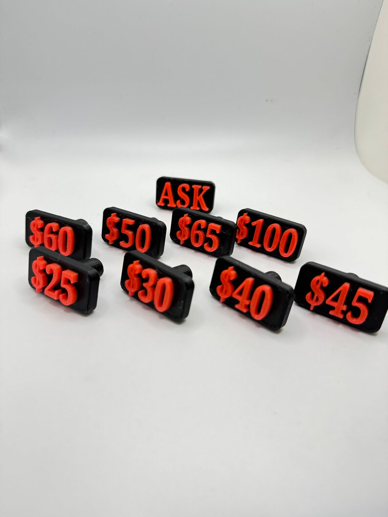 Customizable Bright Frag Rack Pricing / Dividers Frag Plugs - Etsy