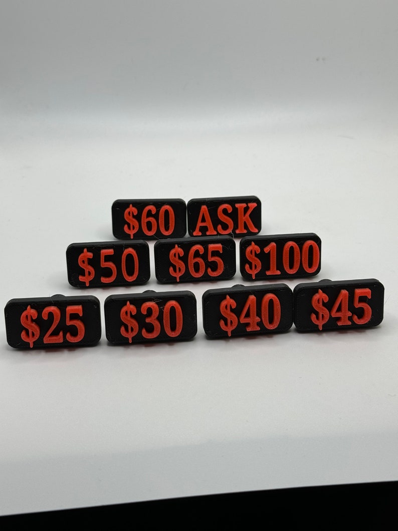 Customizable Bright Frag Rack Pricing / Dividers Frag Plugs - Etsy