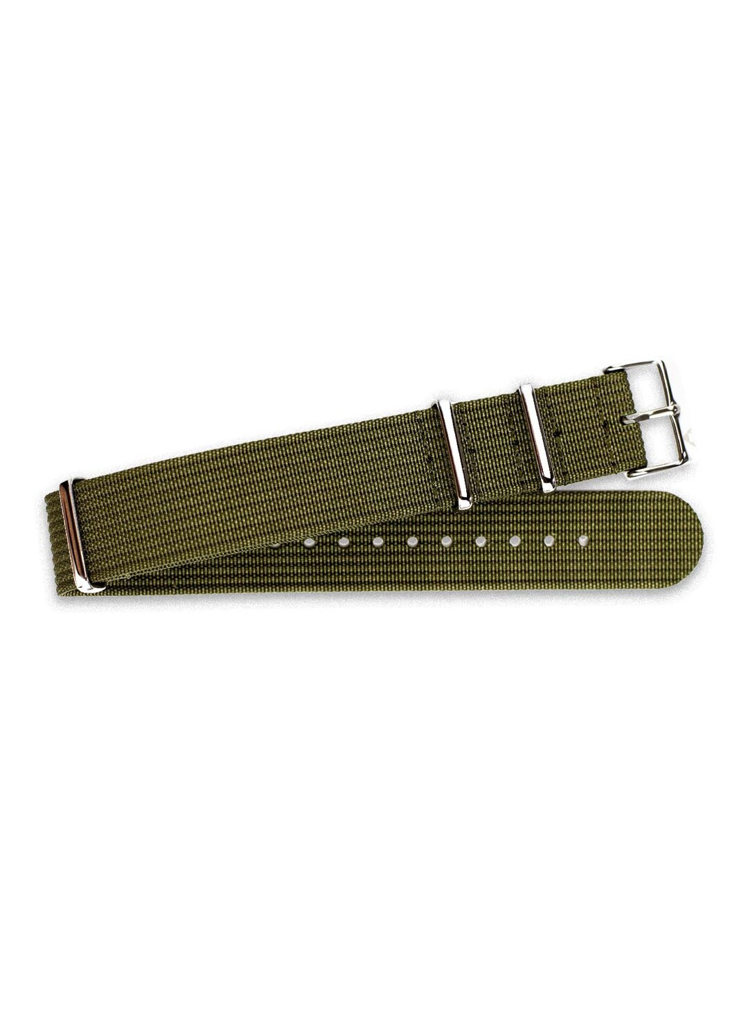 FELD Nylon Strap Green for Watches One-piece Watch Strap Made of Nylon ...