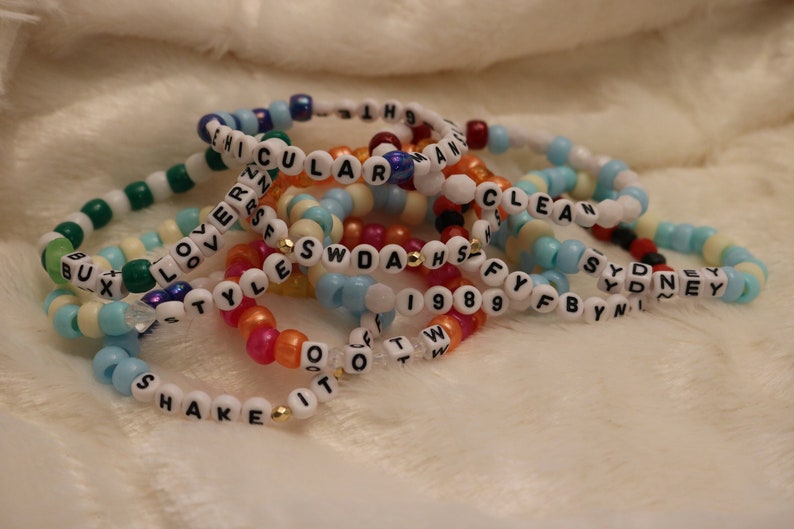 Eras Tour Bracelets Era Specific Bundles Swifties Trading - Etsy