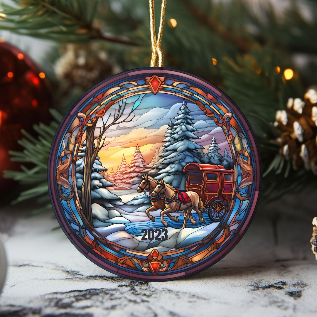 Ceramic Christmas Ornament, Christmas Gift, Heirloom Keepsake Ornament ...