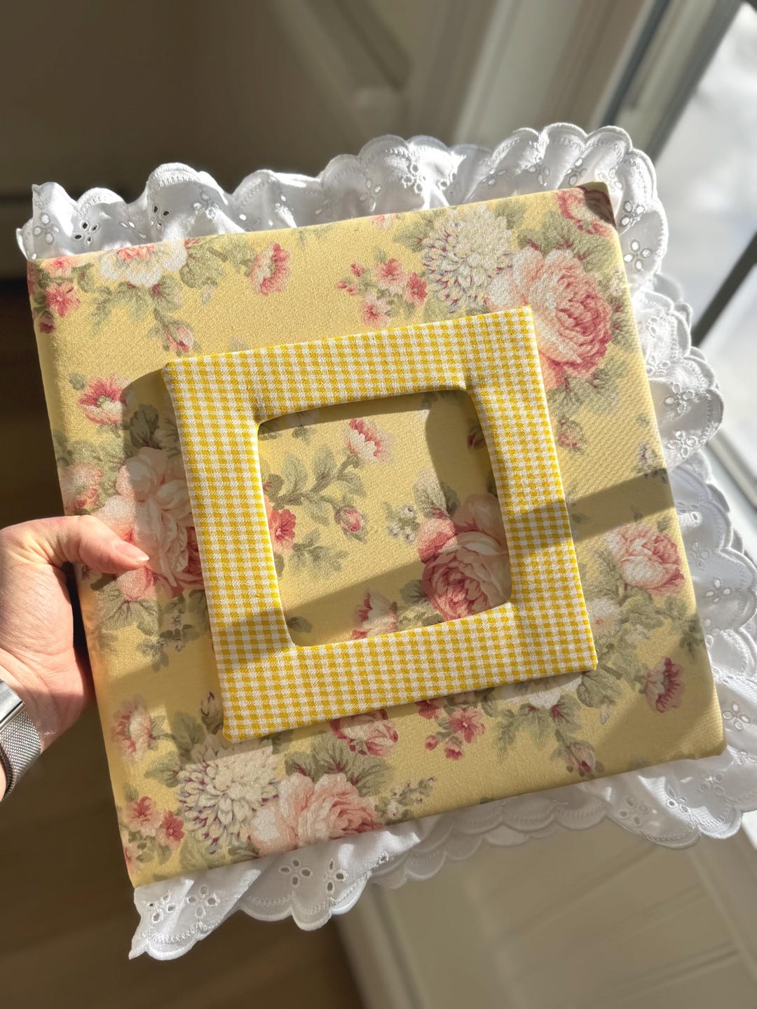 Custom Fabric Scrapbook Album | Heirloom Photo Memory Book, Made to ...