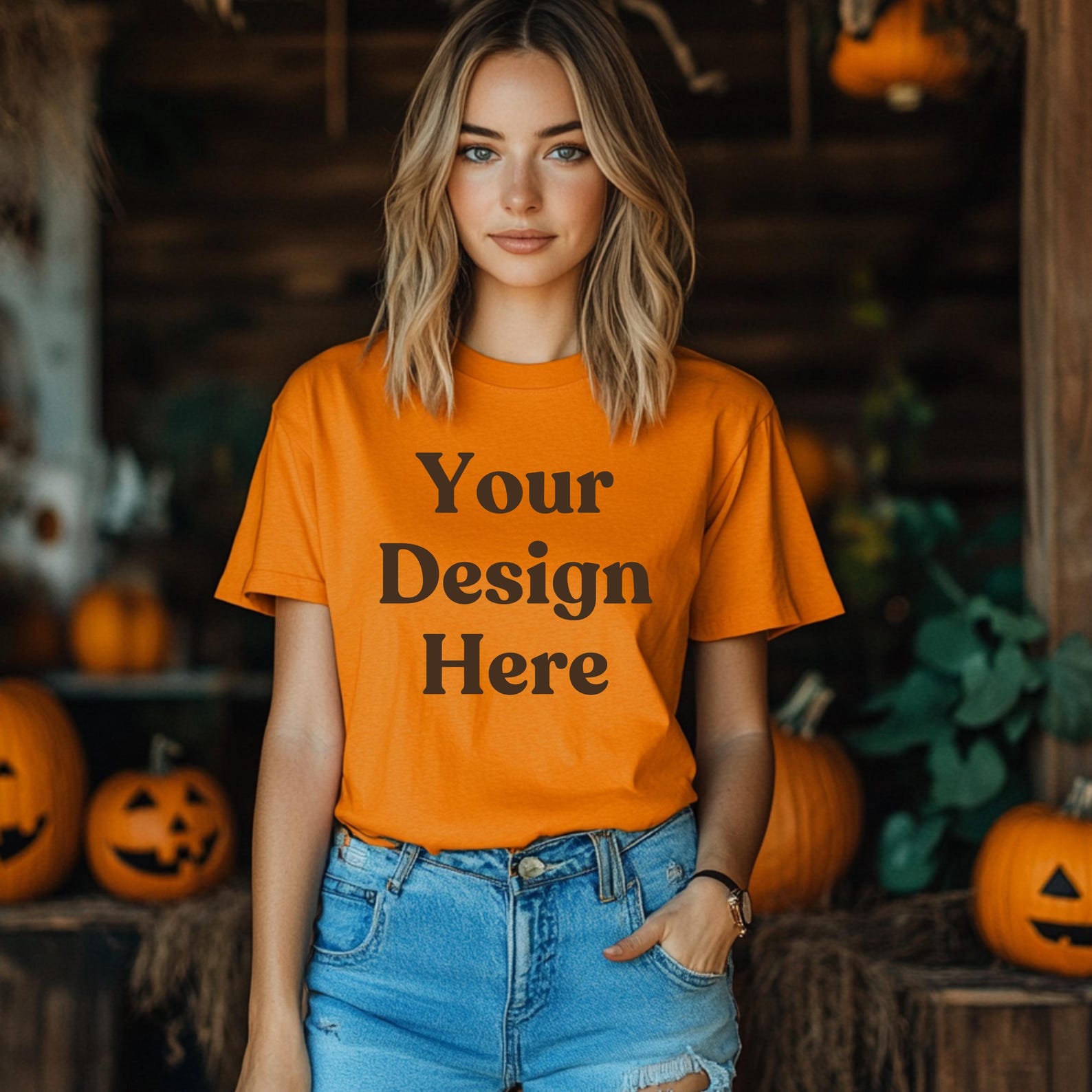 3001 Fall Mockup Bundle Halloween Mockup Bundle Bella Canvas 3001 Shirt ...