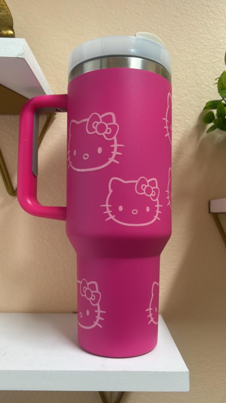 Hello Kitty Customize Stanley Cup - Etsy