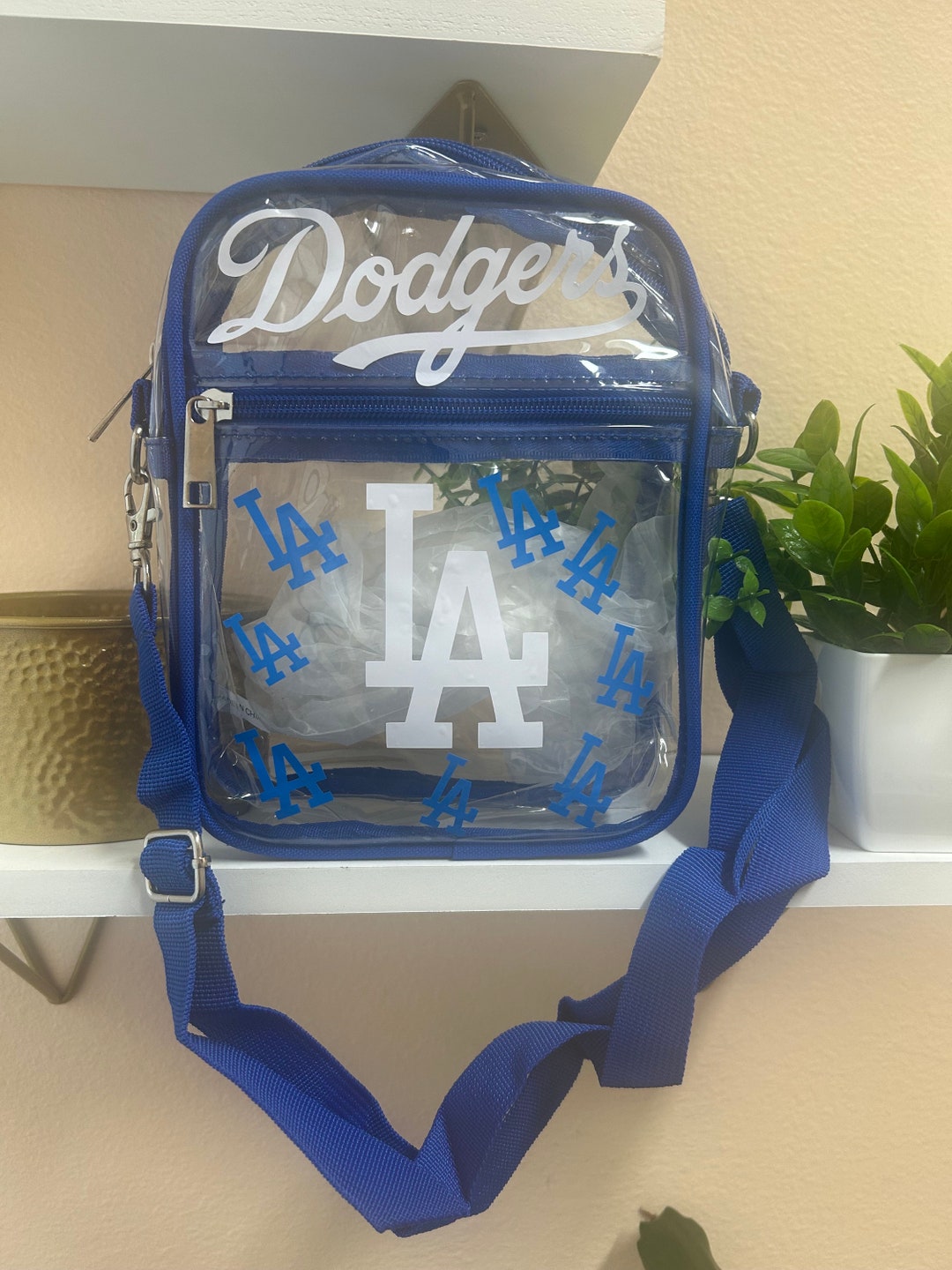 Clear Crossbody Dodgers Bag - Etsy
